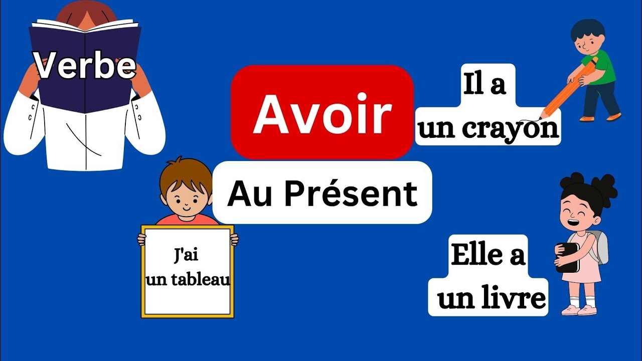 Verbe Avoir au présent I Verb TO HAVE - YouTube