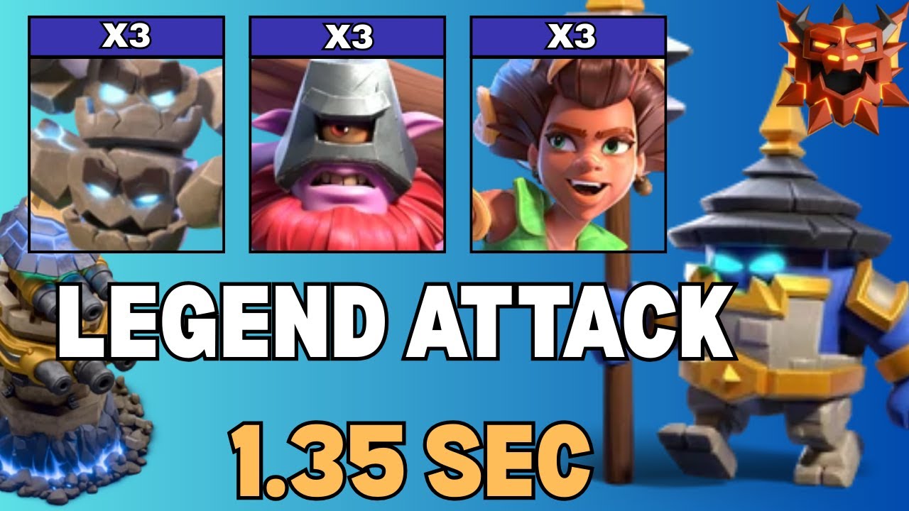 LEGEN ATTACK TH18 (CLASH OF CLANS) LEGEND ATTACK STRATEGIES - YouTube