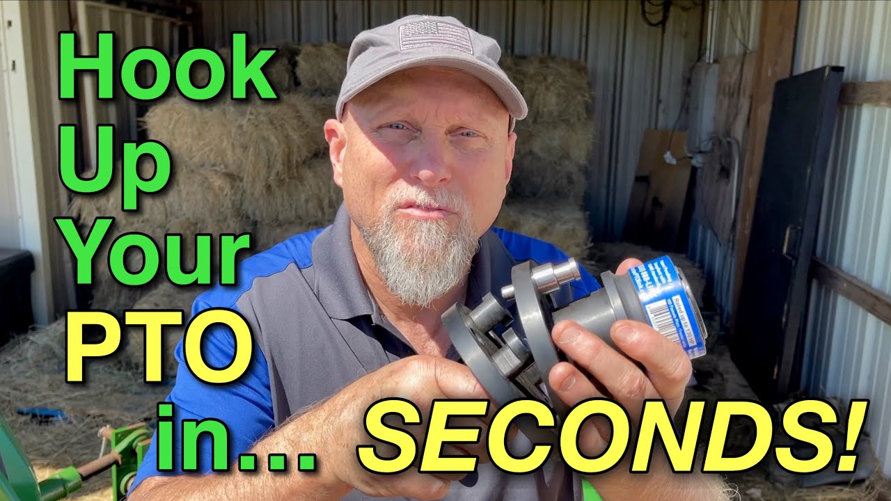 Hook Up a PTO in SECONDS! - PTO Link™ Quick-Connect System - YouTube