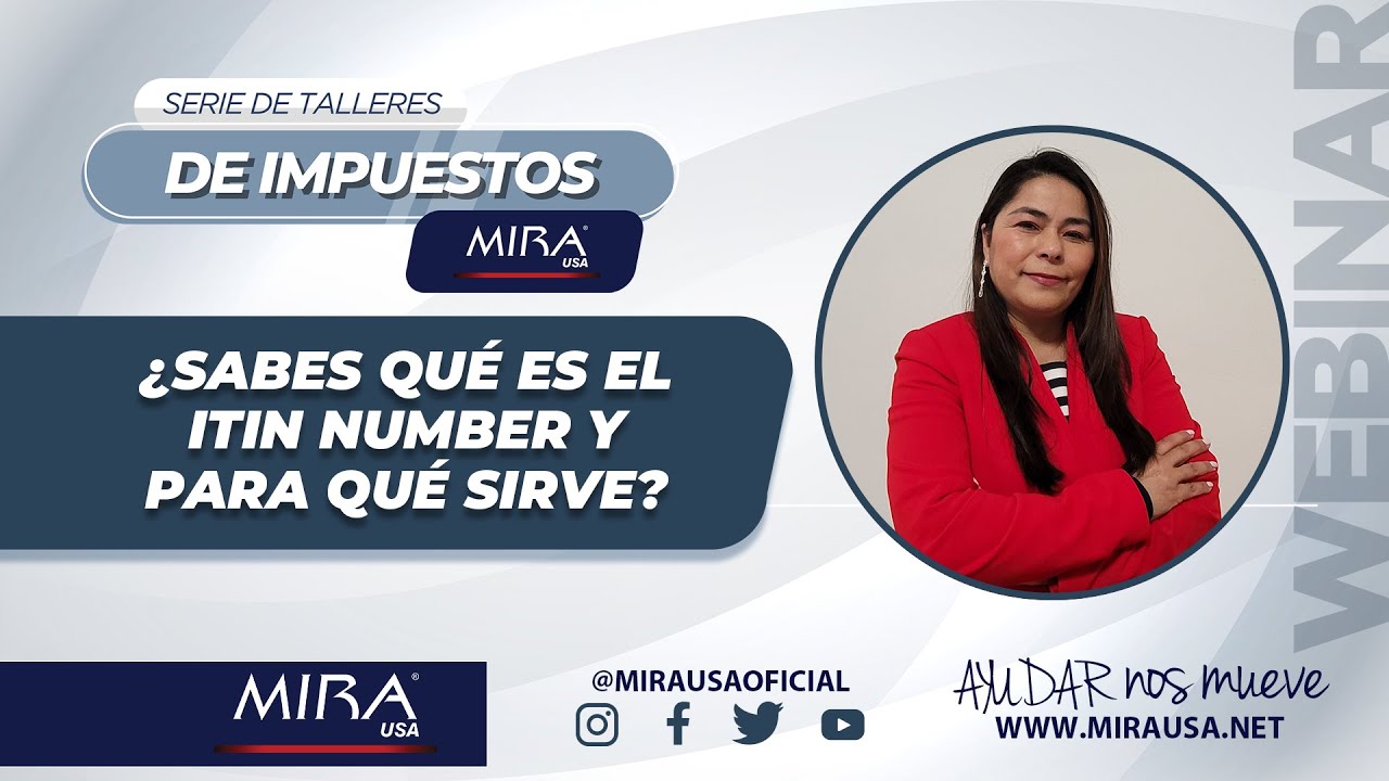 Taller Virtual Qu s El ITIN Number Y Para Qu Sirve YouTube taller-virtual-qu-s-el-itin-number-y-para-qu-sirve-youtube