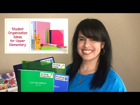 Student Organization Ideas for Upper Elementary - Your Thrifty Co-Teacher