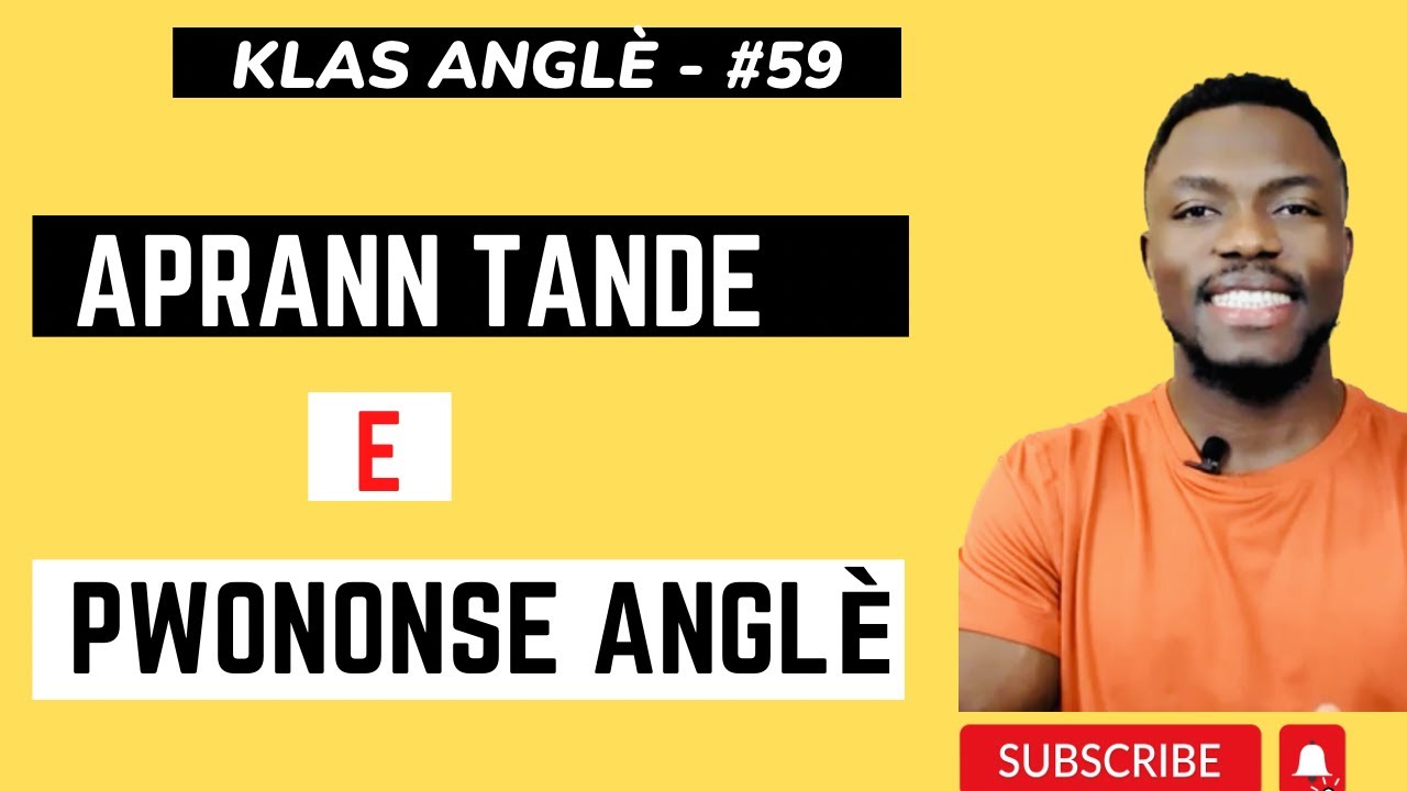 Klas #59. Pronunciation and Listening Practice. Pwononse "ED" aprè vèb ...