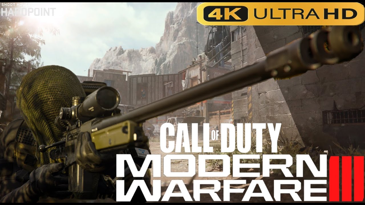 Call Of Duty 4K MW3 Shoot House 62Kill/21Death Gameplay PS5 60FPS (No ...