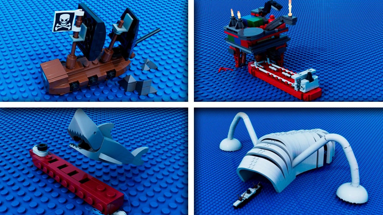 LEGO Mini Ship Disasters (Part 3) | Animation - YouTube