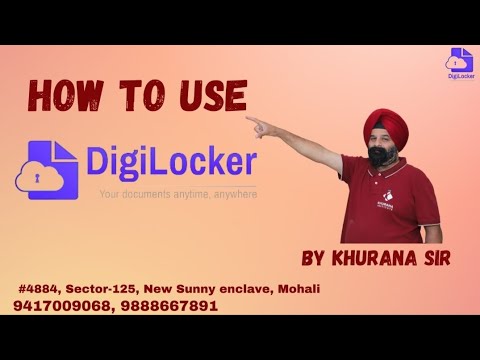 How to use Digi Locker - YouTube