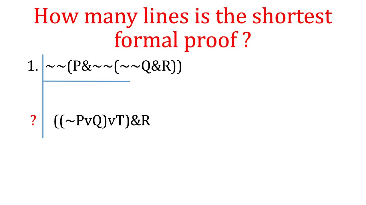 LCA Video 27 Proof Practice Easy Rules - YouTube