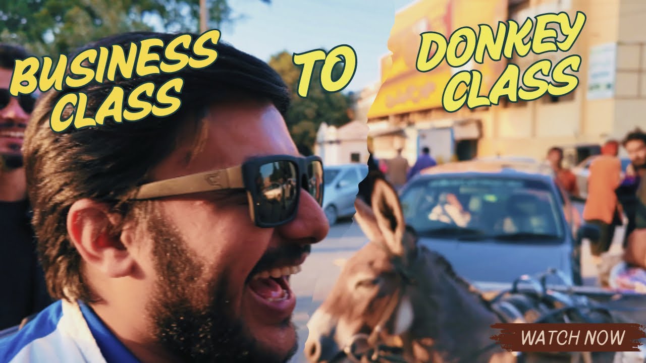 Business Class Se Donkey Class Tak - YouTube