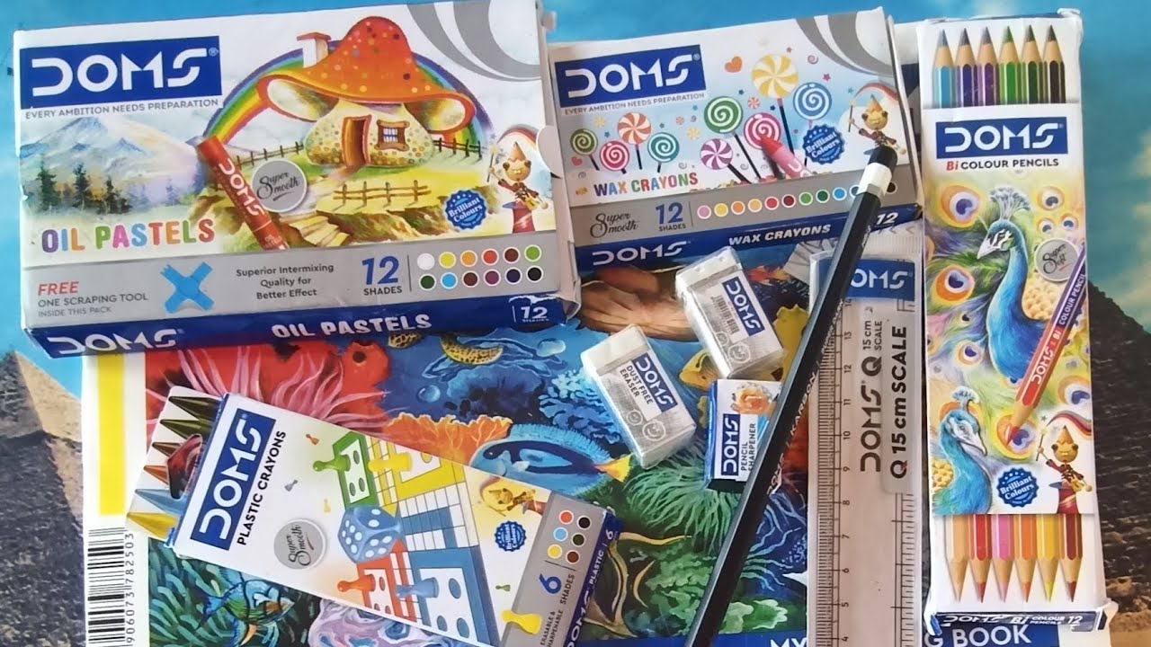 Unboxing of new DOMS drawing kit. #unboxing #A+ Flag - YouTube