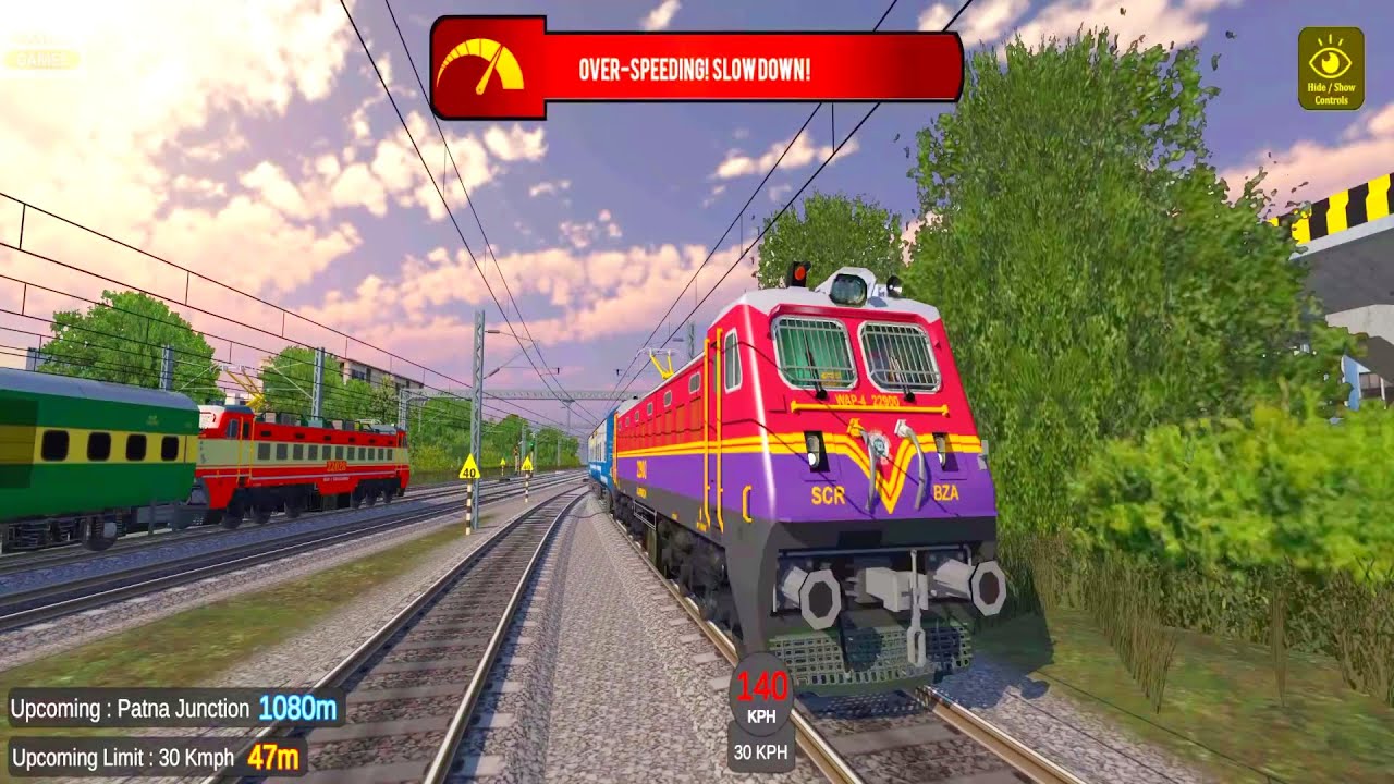 Jan Shatabdi Express Driving in Railway Simulator India Android ...