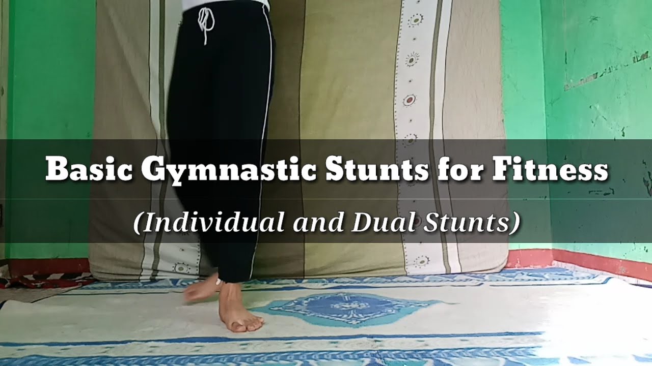 Individual & Dual Basic Gymnastic Stunts - YouTube