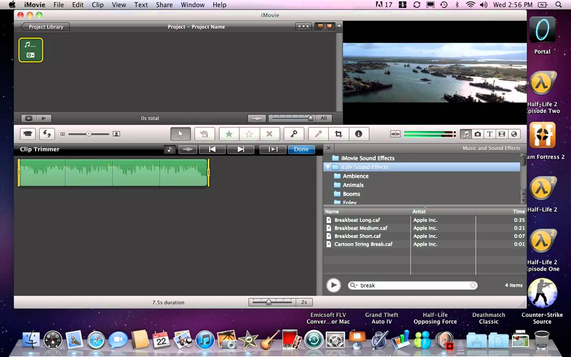 How to Use iMovie 11': Snap to Beats - YouTube