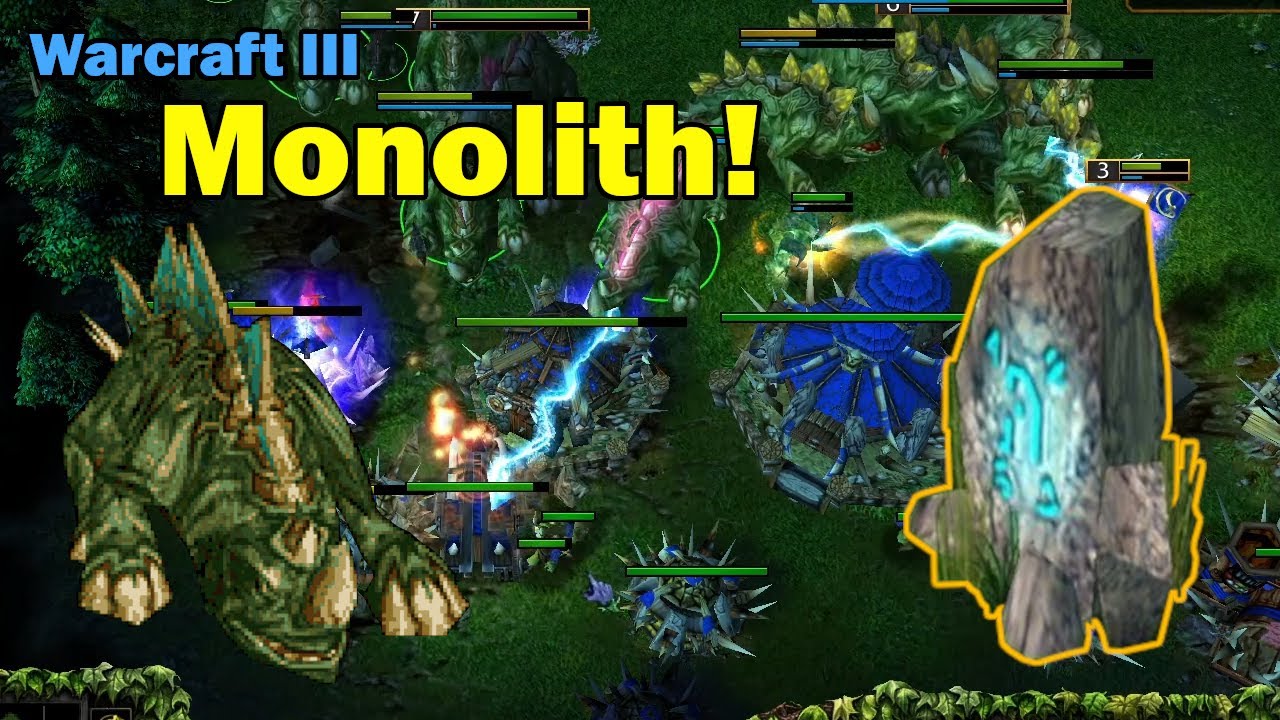 The Lizards in Monolith Are So Strong!! | Warcraft III - YouTube