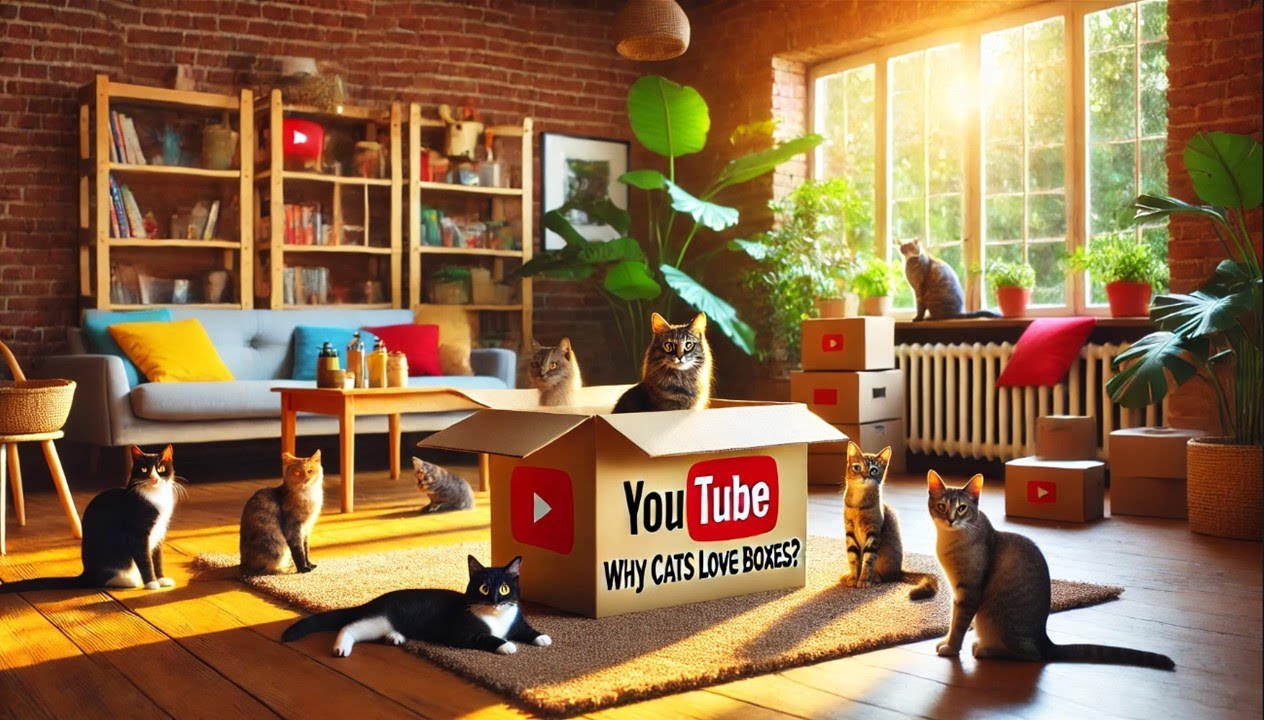 "Why Do Cats Love Boxes? 🐾📦 | Fun Cat Science for Kids!" 😺📦 - YouTube