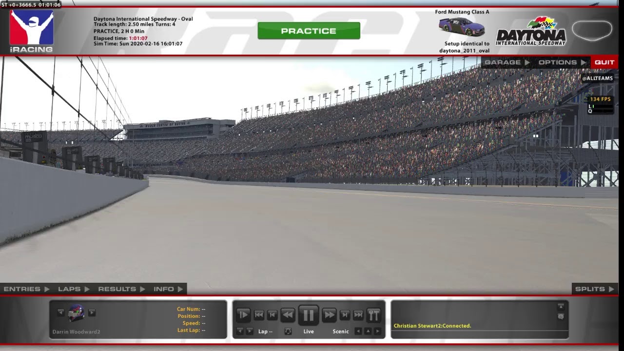 Daytona 500 test stream - YouTube