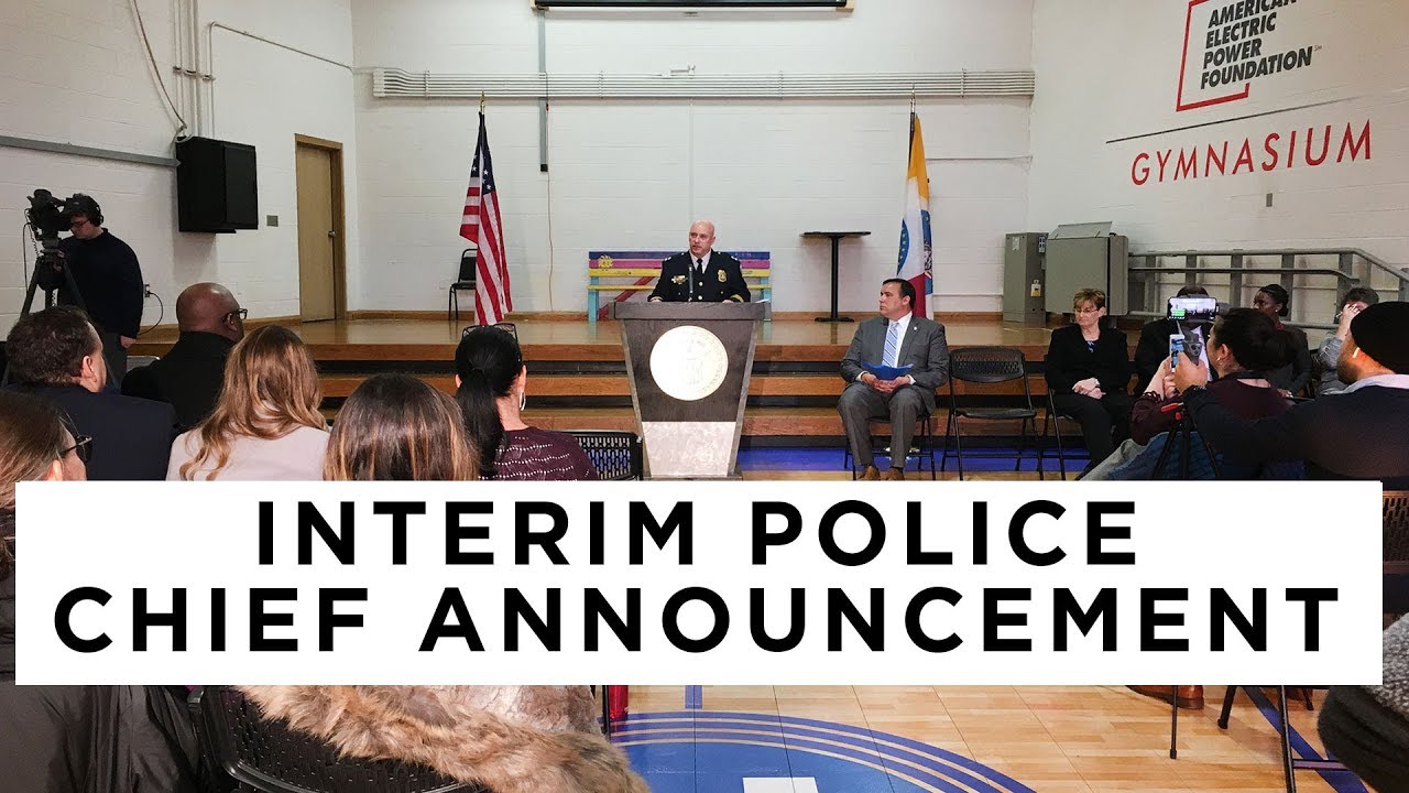Interim Police Chief Announcement - YouTube