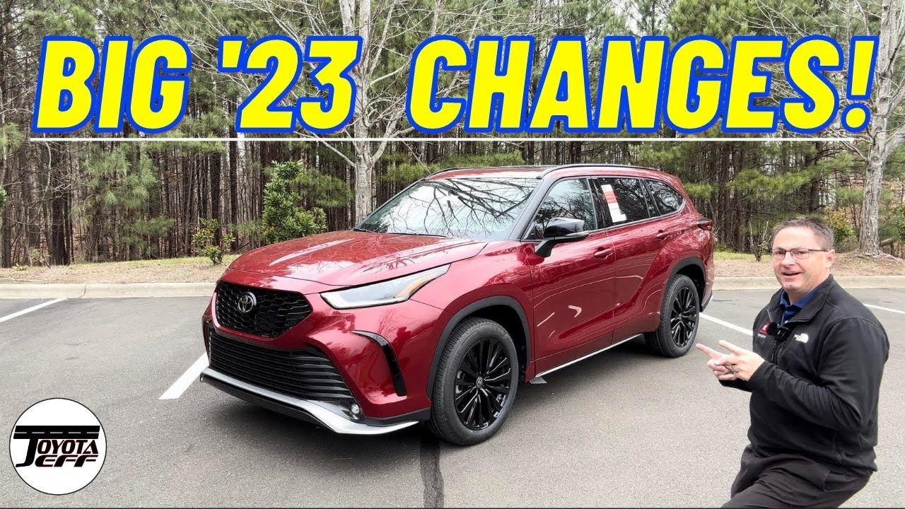 2023 Highlander XSE: Big '23 Changes + Style Meets Tough - YouTube