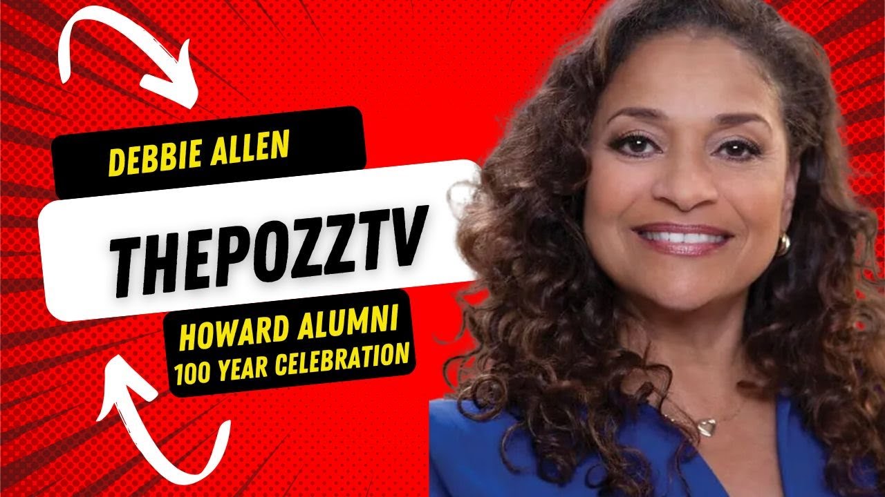 Debbie Allen Howard University Alumni chats with @thepozztv host ...