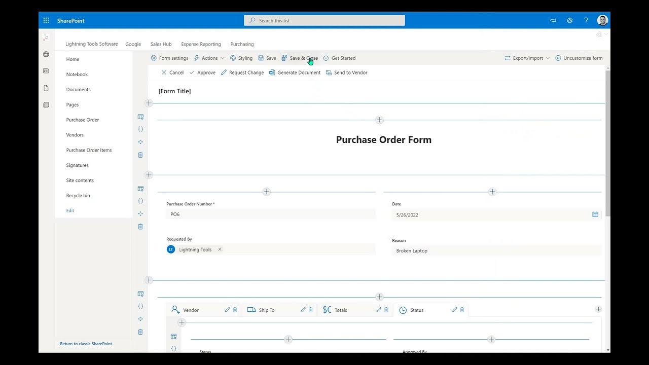 Lightning Forms Form Settings - YouTube