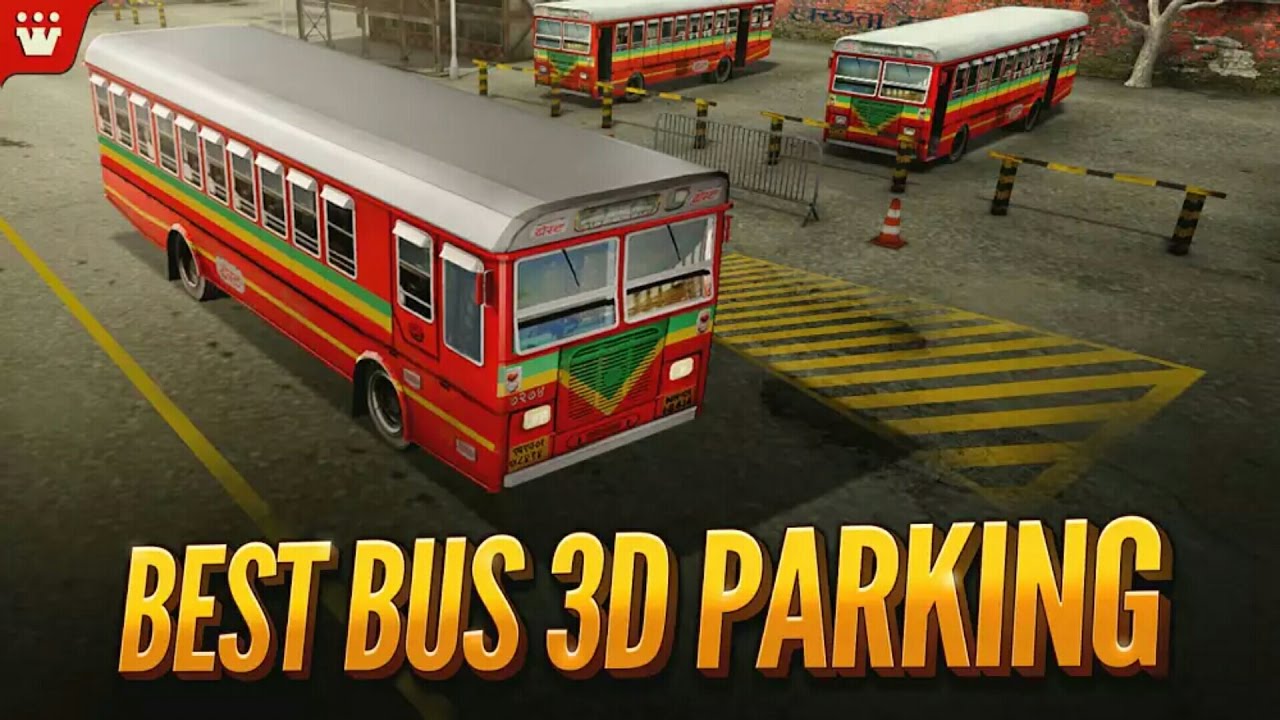 BEST bus driving game.indian bus parking game - YouTube