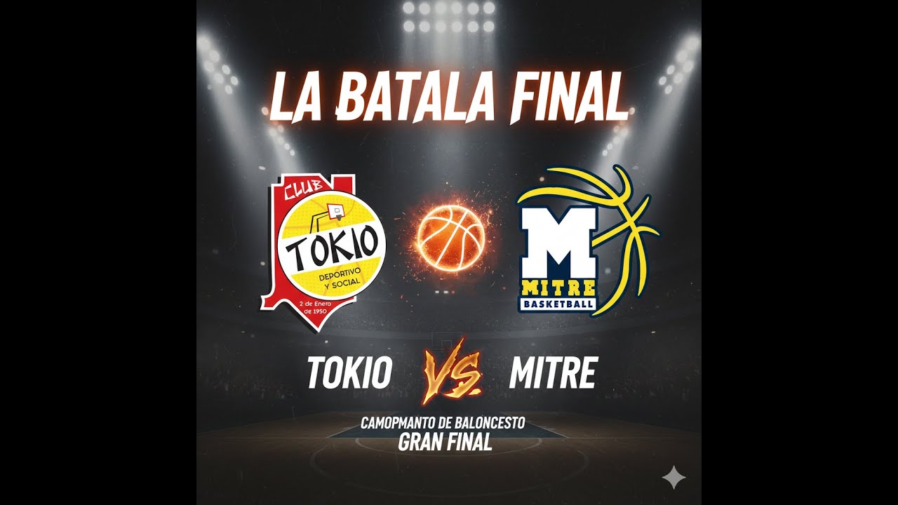 TOKIO vs MITRE - LA GRAN FINAL - Liga Pre Federal FMBB - YouTube