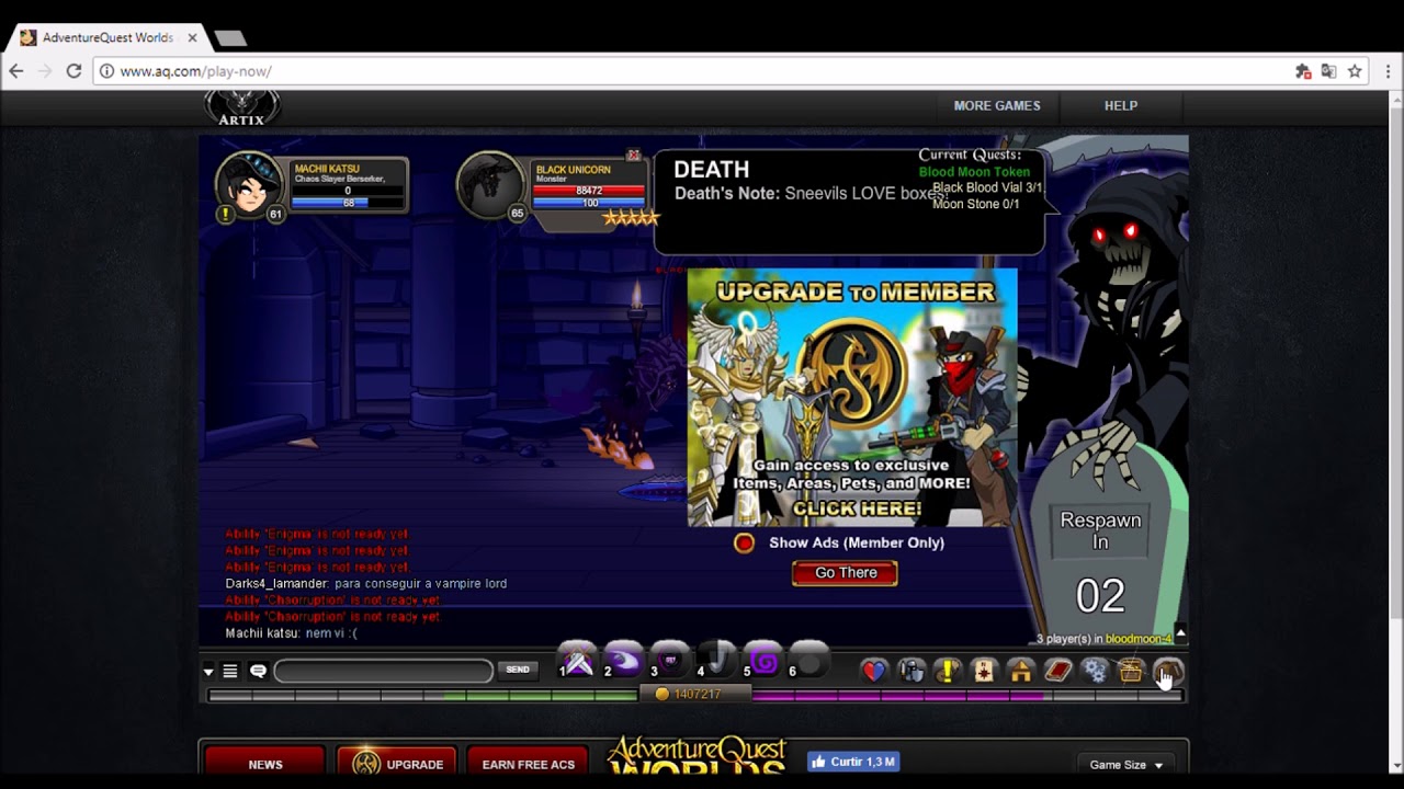 AQW HOW TO BLACK BLOOD VIAL - YouTube
