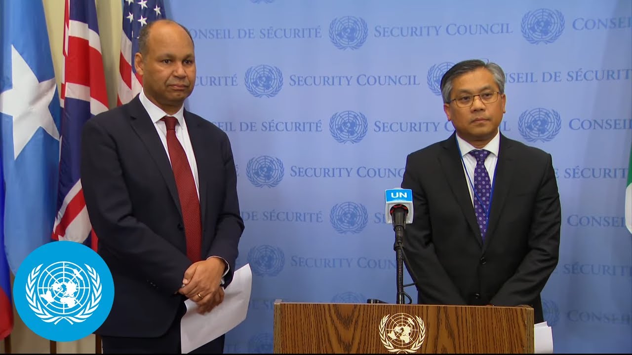 Myanmar and UK on Myanmar - Security Council Media Stakeout - YouTube