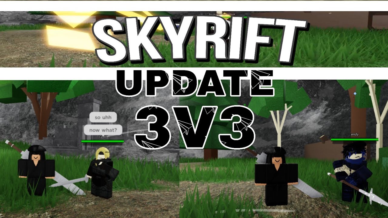 new skyrift update! + my first 3v3 in skyrift - YouTube