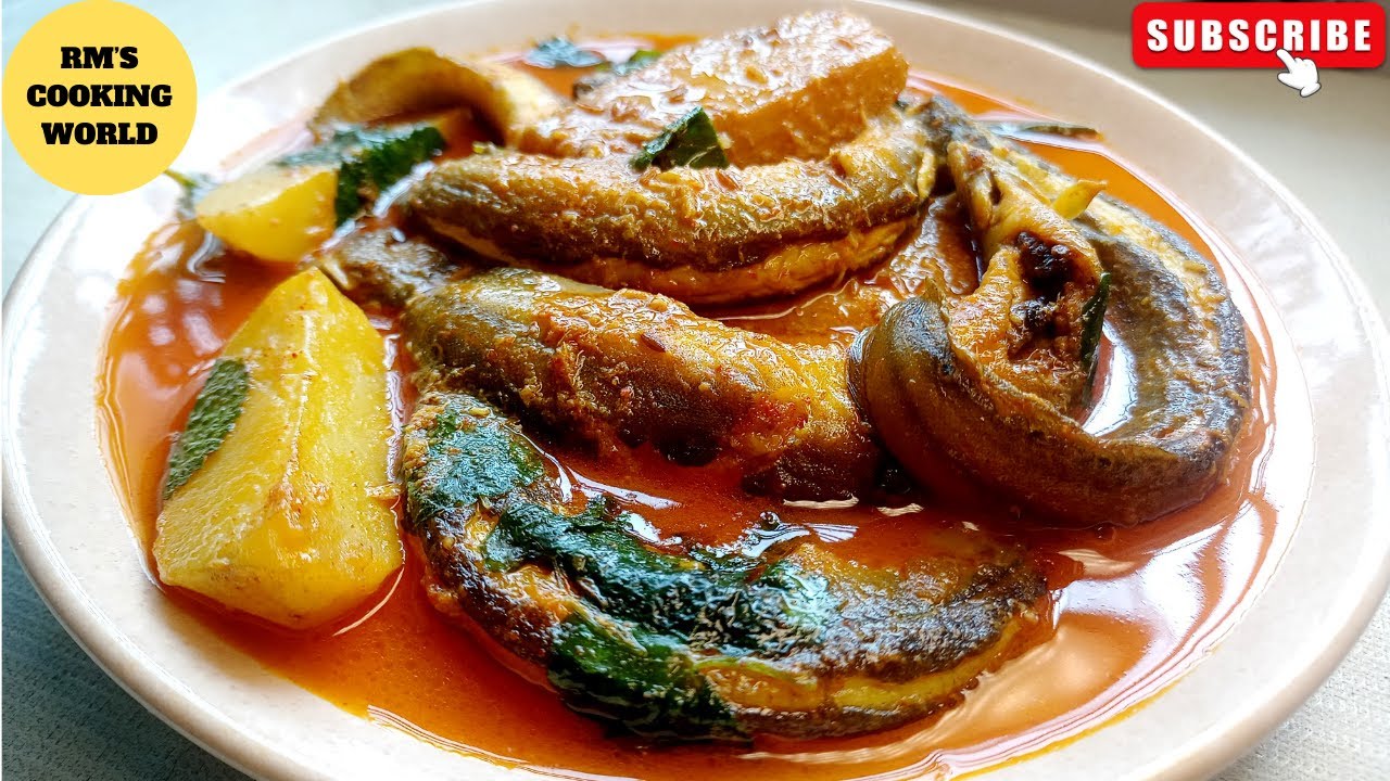 PAKAL FISH RECIPE WITH RAW BANANA//HEALTHY PAKAL FISH RECIPE//BAN FISH ...