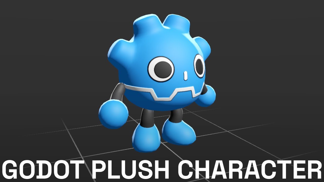 Godot Plush Character - YouTube