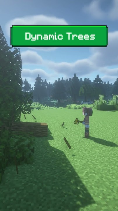 Minecraft Dynamic Trees Mod - YouTube