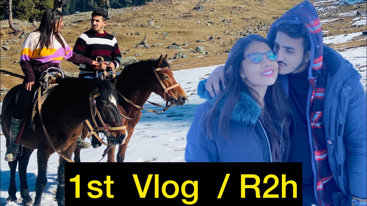 Our First Vlog | Honeymoon Vlog | Gagan Summy | Ekta Sharma | R2H - YouTube