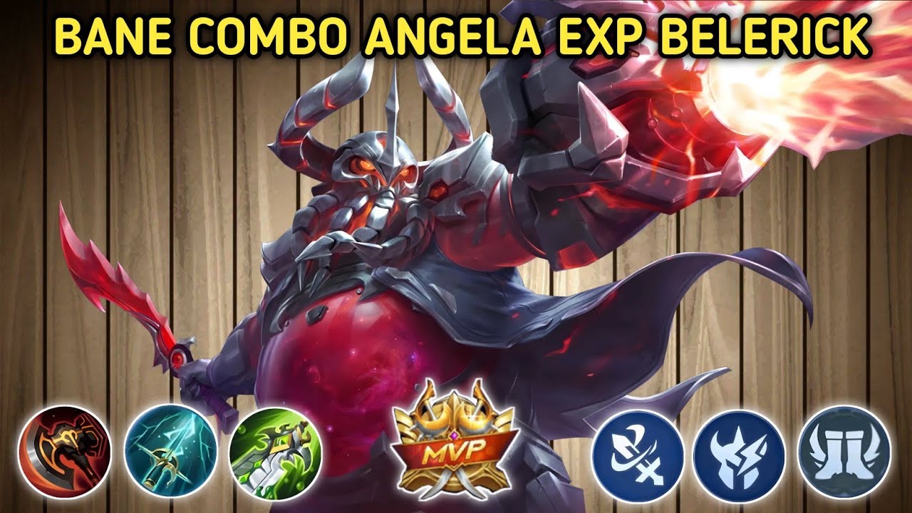BANE COMBO ANGELA EXP BELERICK BIKIN MUSUH KETAR KETIR - mobile legends ...