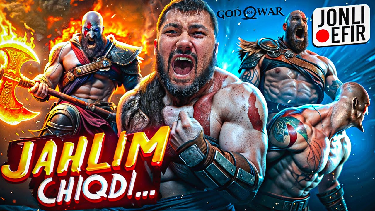 GOD OF WAR / JAXLIM CHIQDI #3 (FINAL) / JONLI EFIR - YouTube