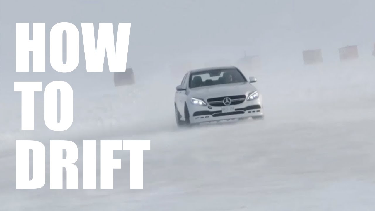 How To Drift: With Mercedes-Benz AMG Winter Sporting - YouTube