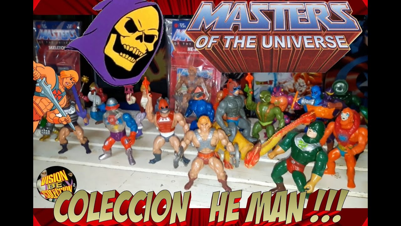 Coleccion MOTU "MASTERS OF THE UNIVERSE" - YouTube