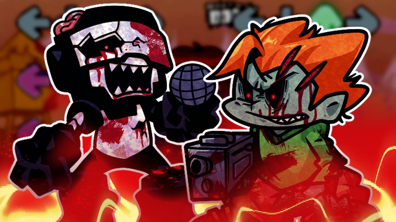 [FNF] 좀비 탱크맨 Vs 좀비 피코 【 Friday Night Funkin' Zombie Tankman UGH VS ...