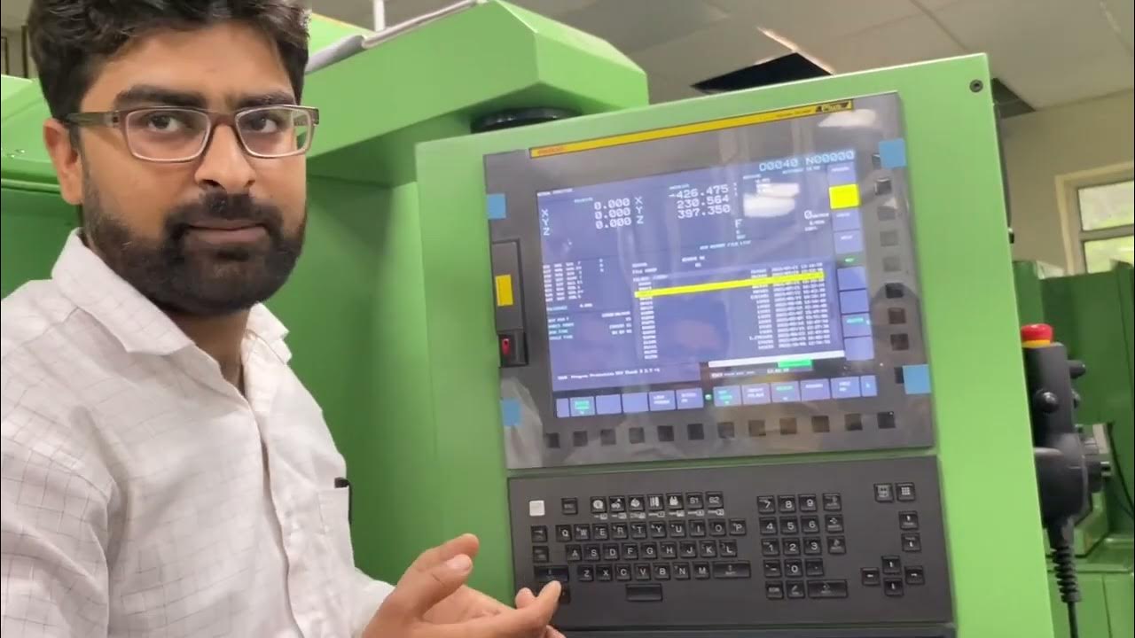 How to insert program in VMC machine through Pendrive - YouTube