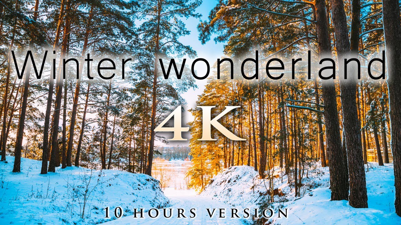 Wonderful Winter Scenes And Soothing Music for Relaxation 💤💤💤 - YouTube