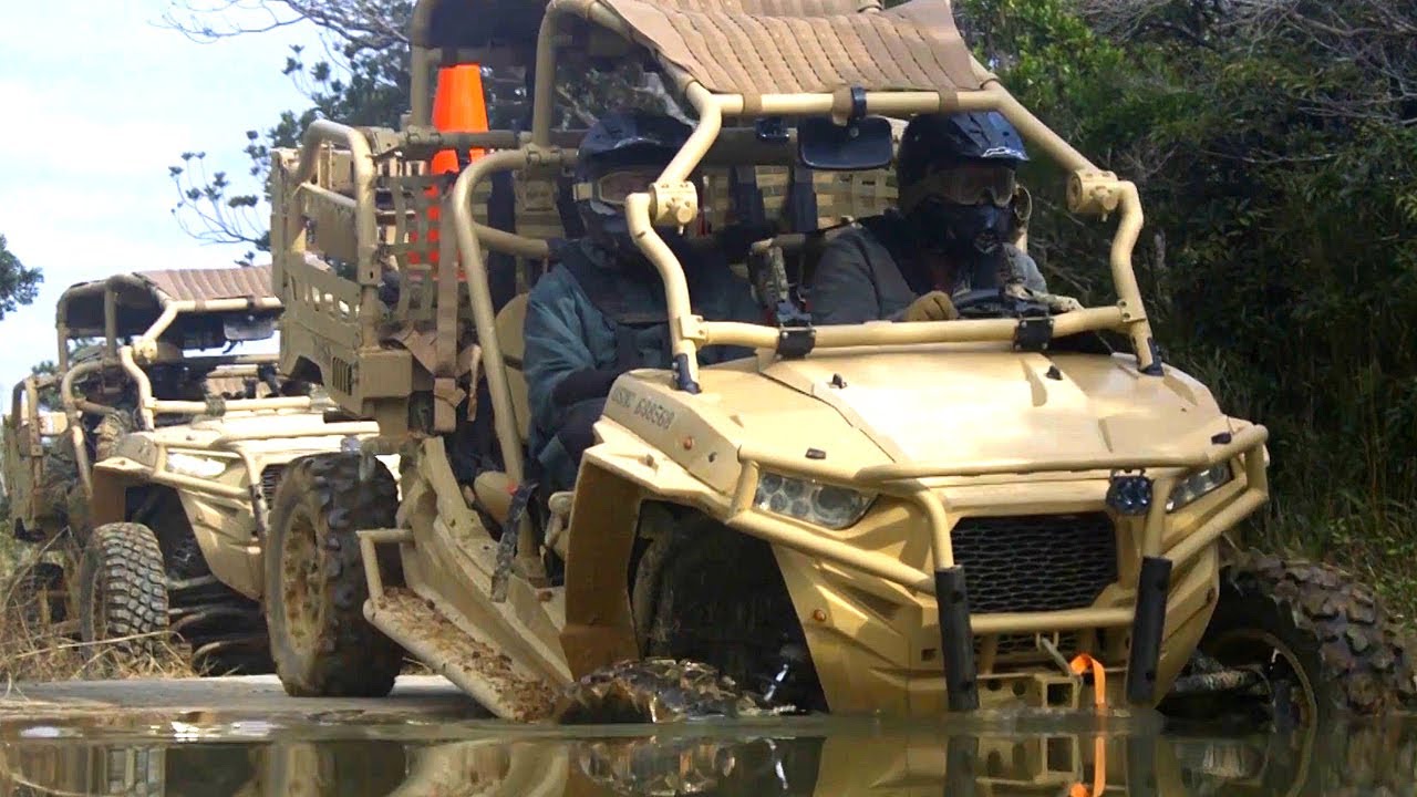 POLARIS MRZR's With 3rd Marine Division, Recon Battalion Conduct ...
