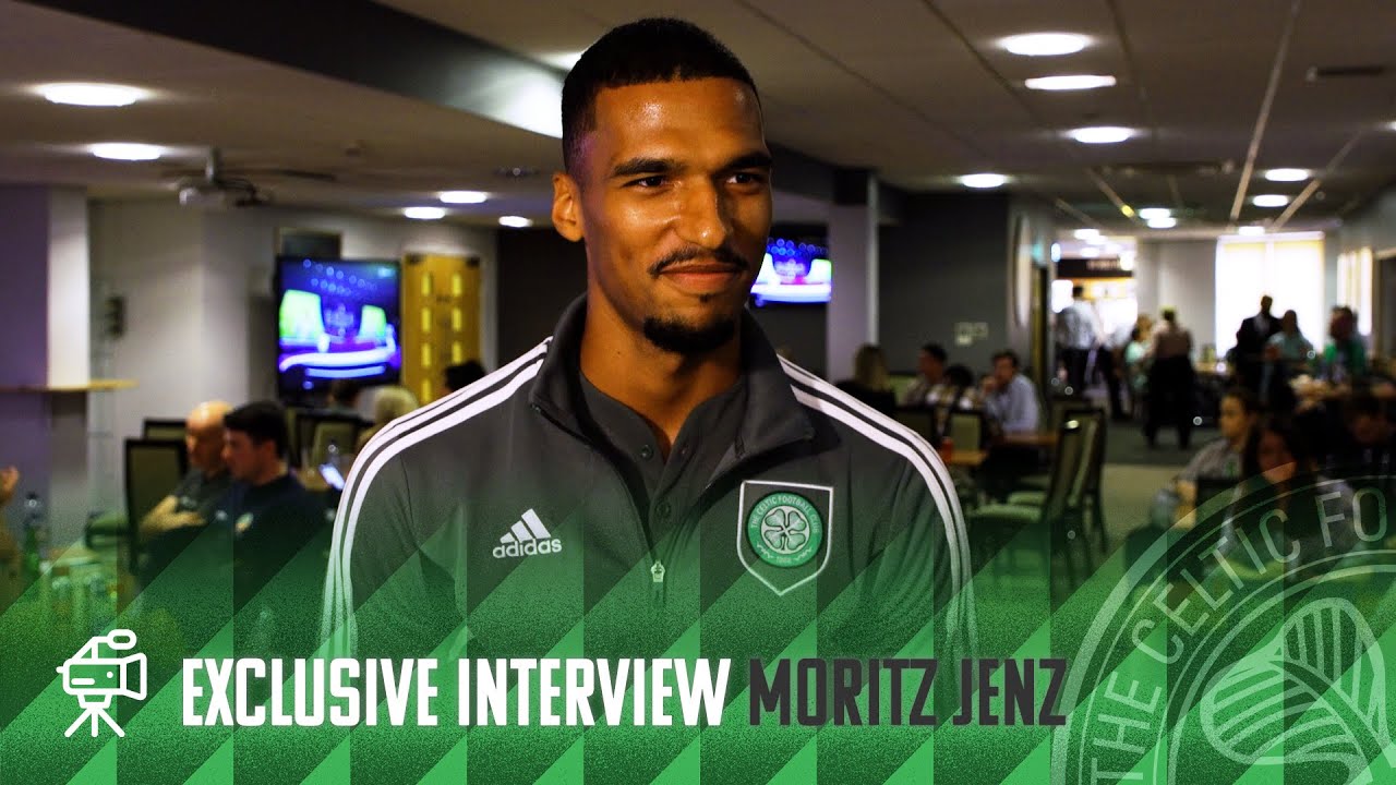Exclusive Interview: Moritz Jenz reacts to Celtic's Champions League Group Stage Draw - YouTube