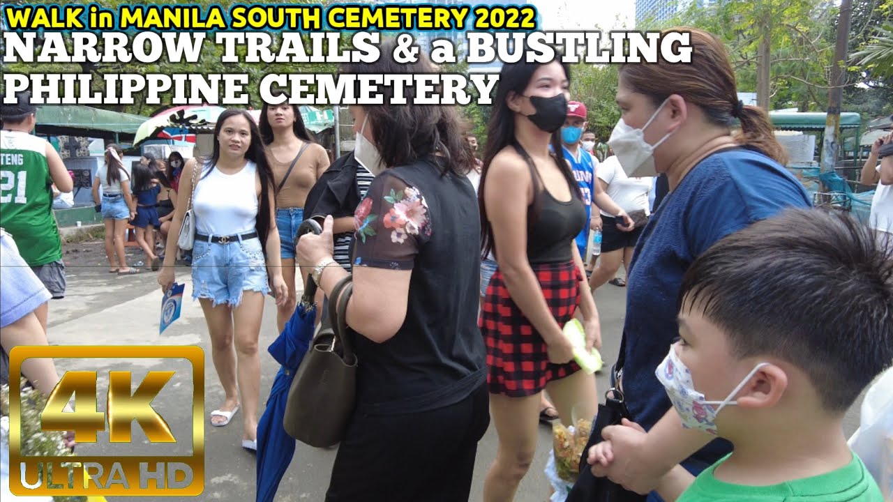 REAL LIFE HUSTLE & NARROW TRAILS in CEMETERY | Philippines Walk in ...