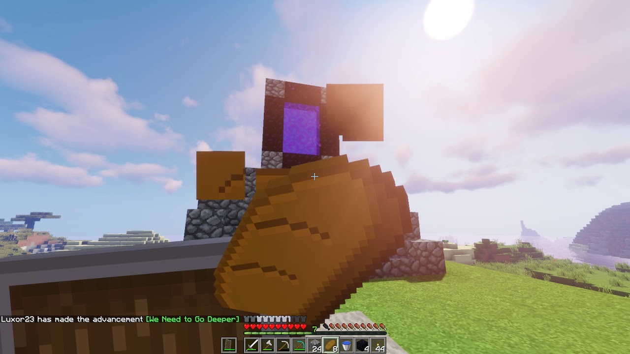SERIE SURVIVAL 1.14 | HORA DEL NETHER #9 - YouTube