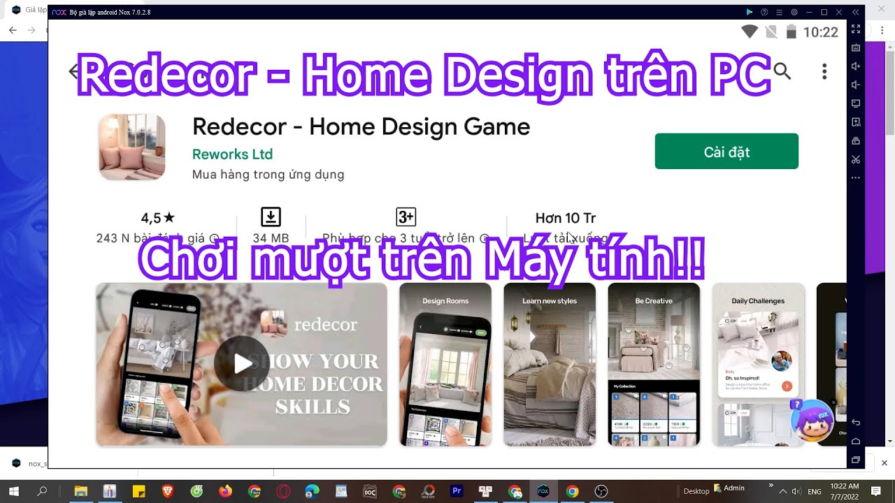 Cách tải Redecor: Home Design Game trên PC Máy tính, Cách tải cho ...
