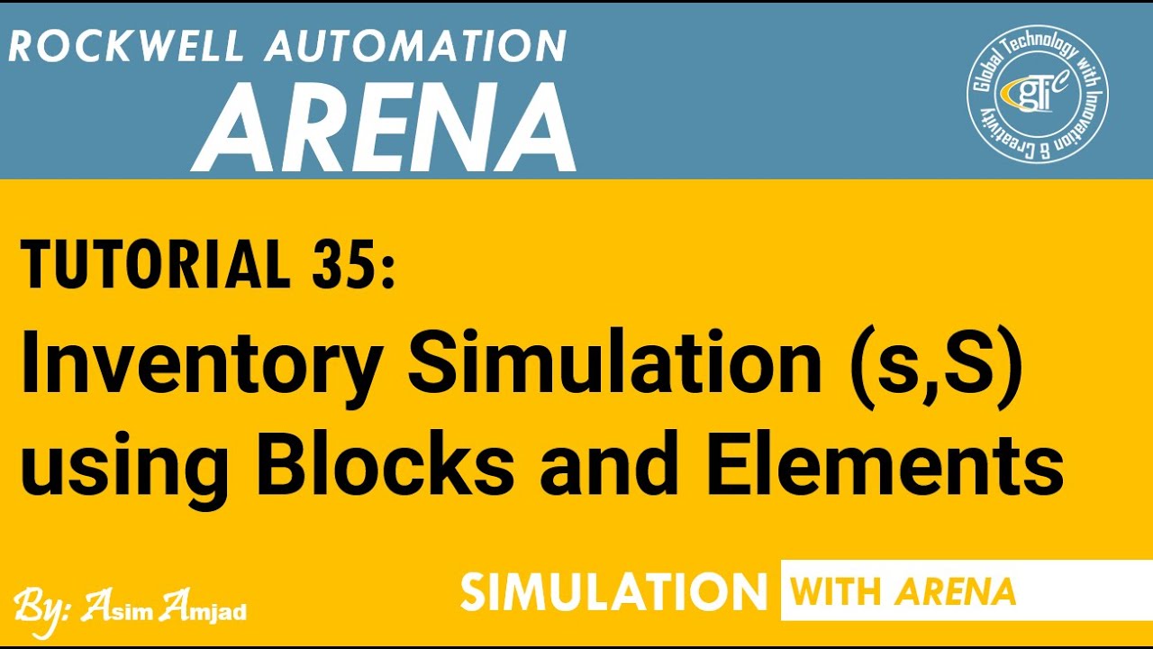 Inventory Simulation (s,S) using Blocks and Elements Panels | Tutorial ...