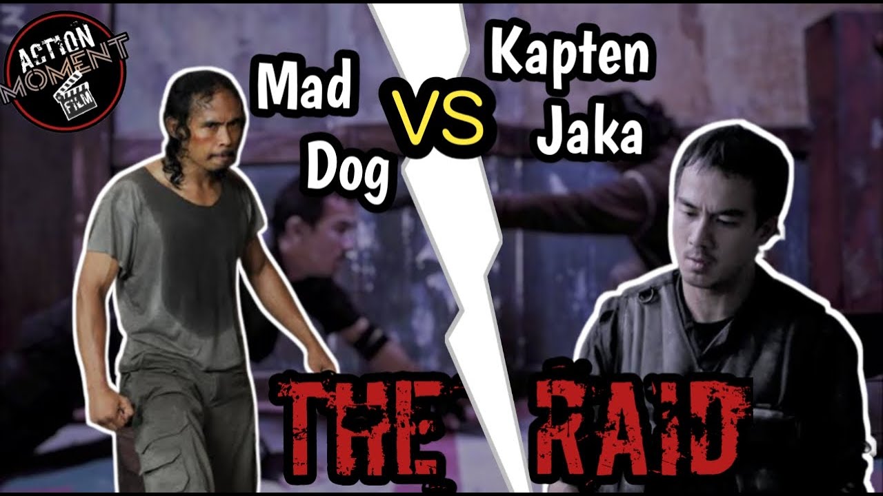 FIGHT Mad Dog VS Kapten Jaka || Action Moment The Raid !! - YouTube