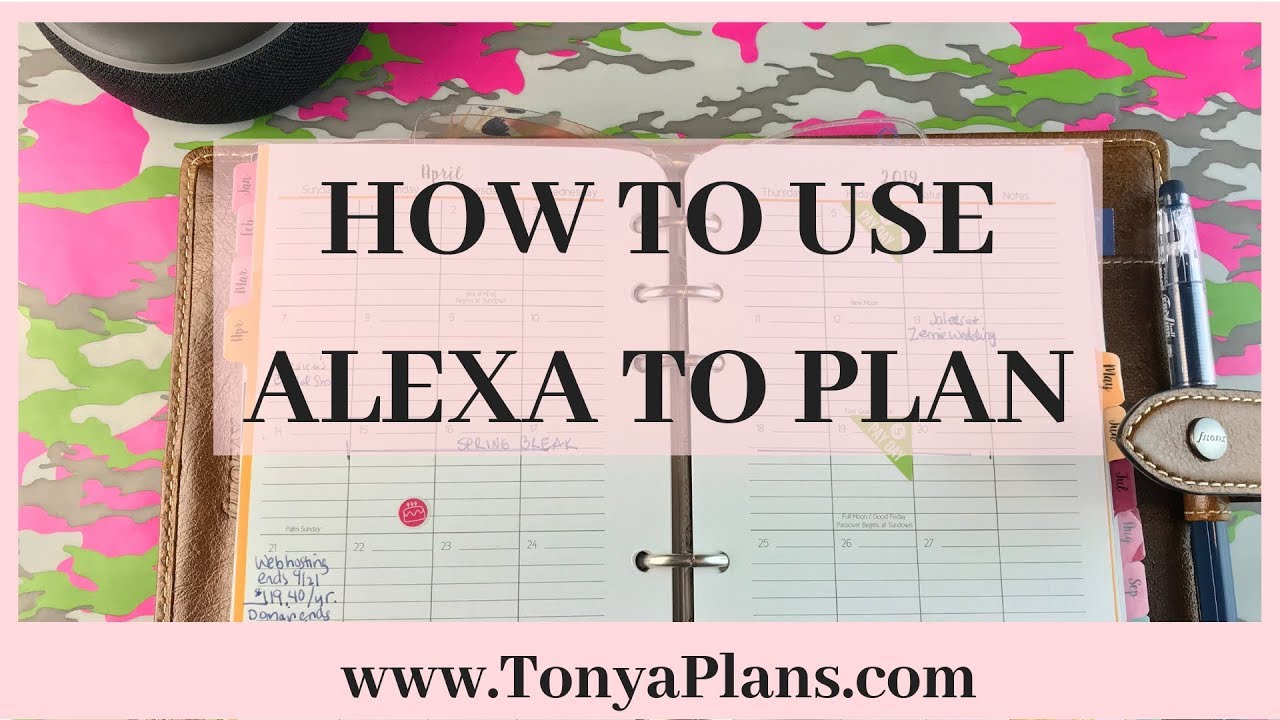 How To Use Alexa Echo Dot To Plan - 3 Best Uses For Alexa - YouTube