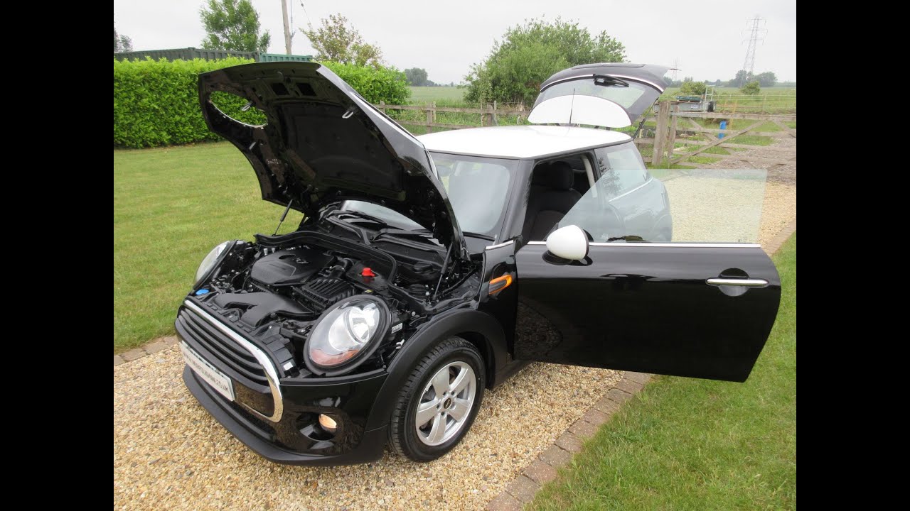 2018 (18) Mini Cooper Midnight Black - YouTube