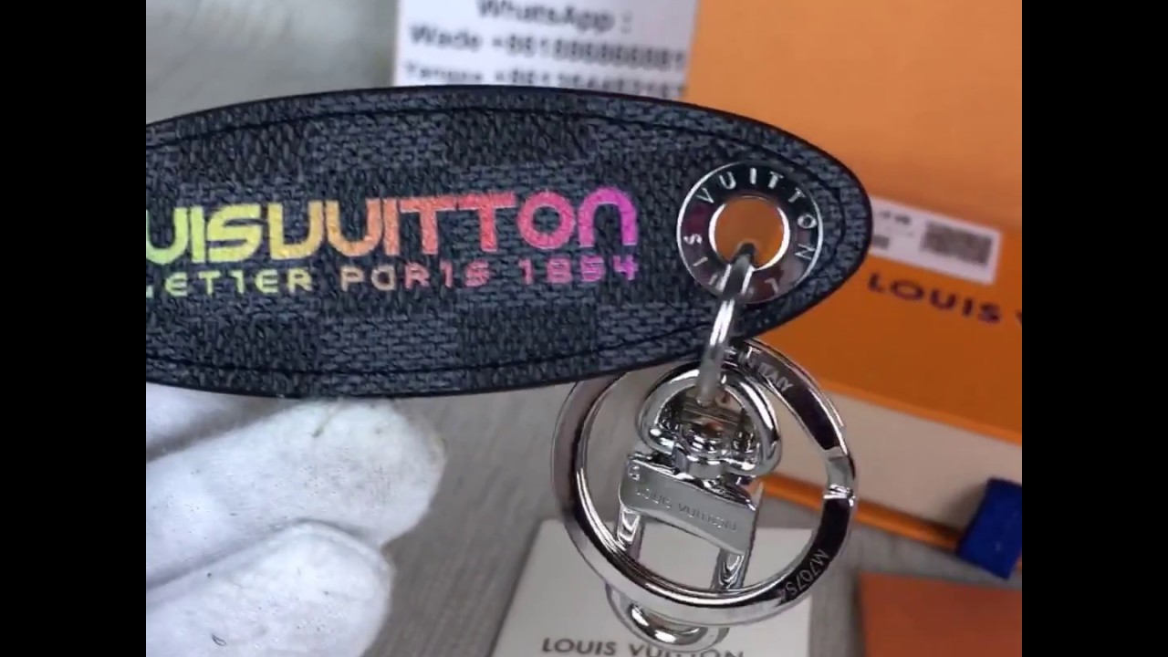 Louis Vuitton Leather key chain, car key chain, matching accessories ...