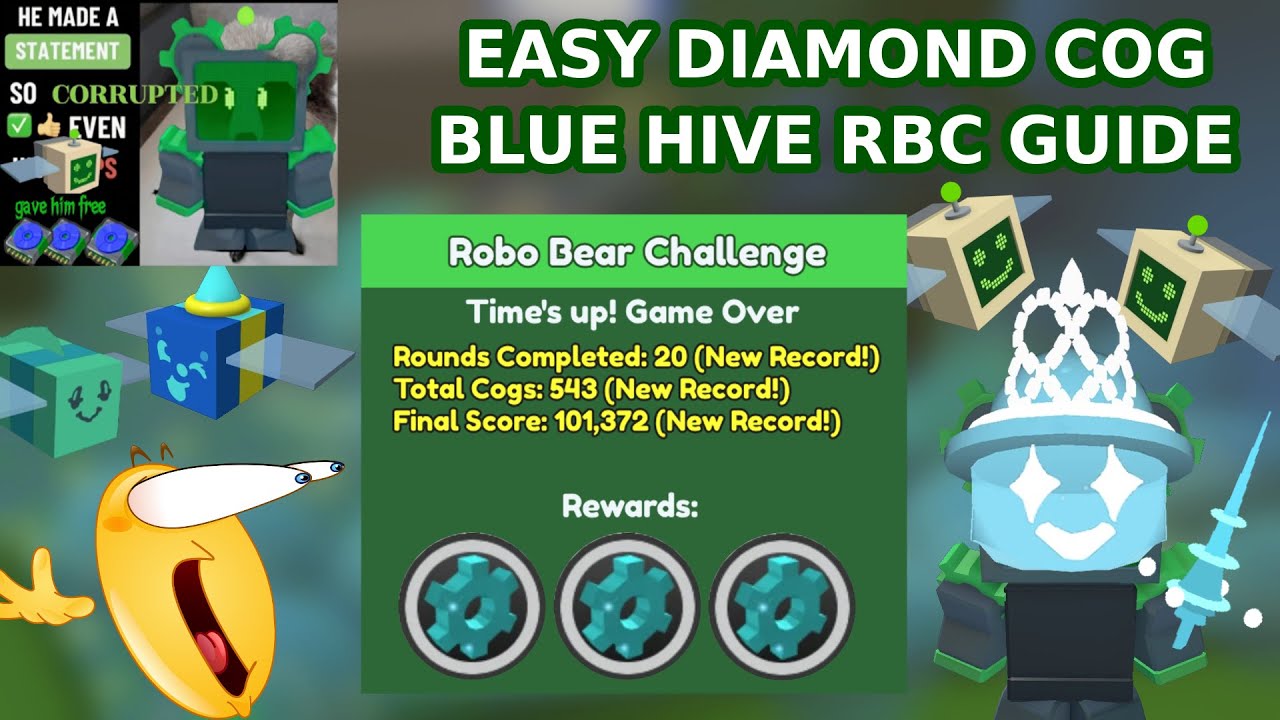 The COMPLETE Blue Hive RBC Guide | Bee Swarm Simulator - YouTube