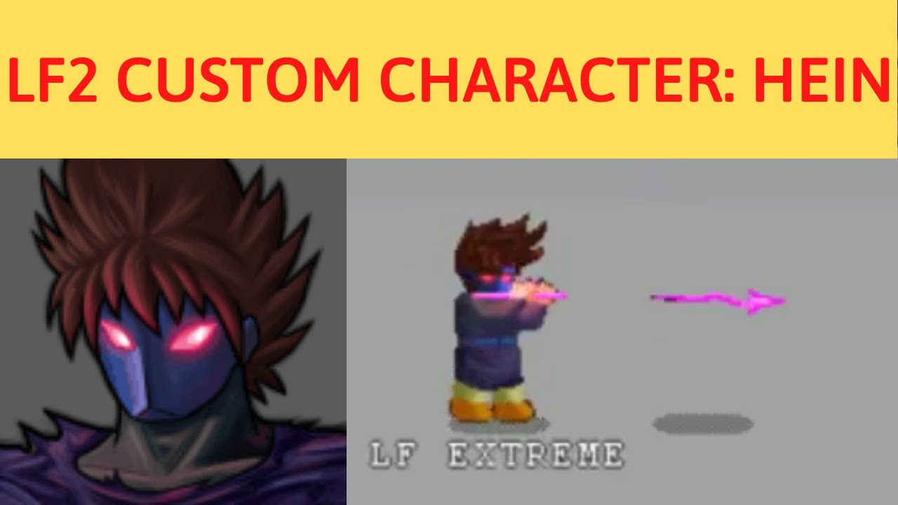 LF2 - Hein Moveset + Gameplay (by davis60) - YouTube